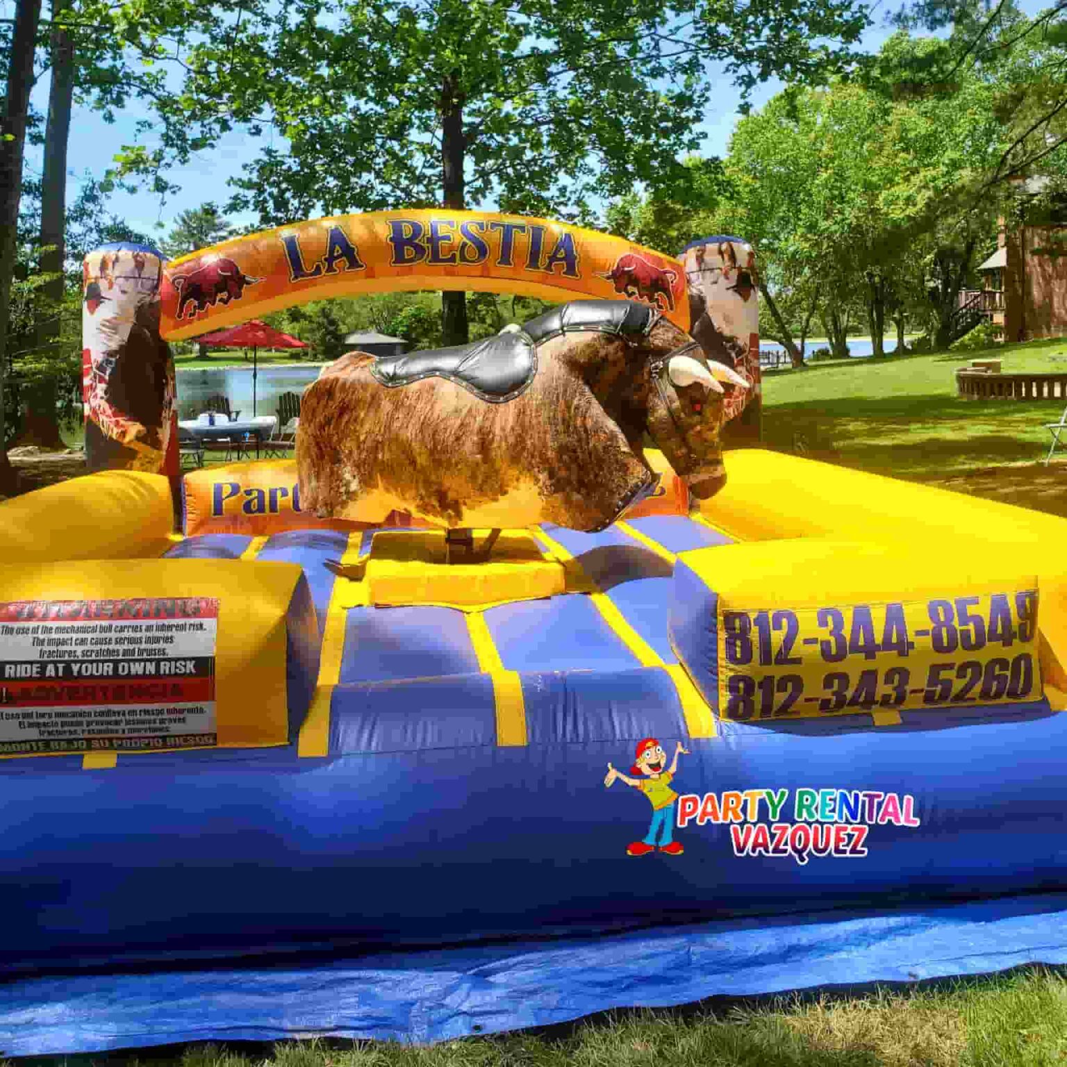 Mechanical bull | Party Rental Vazquez | Columbus IN